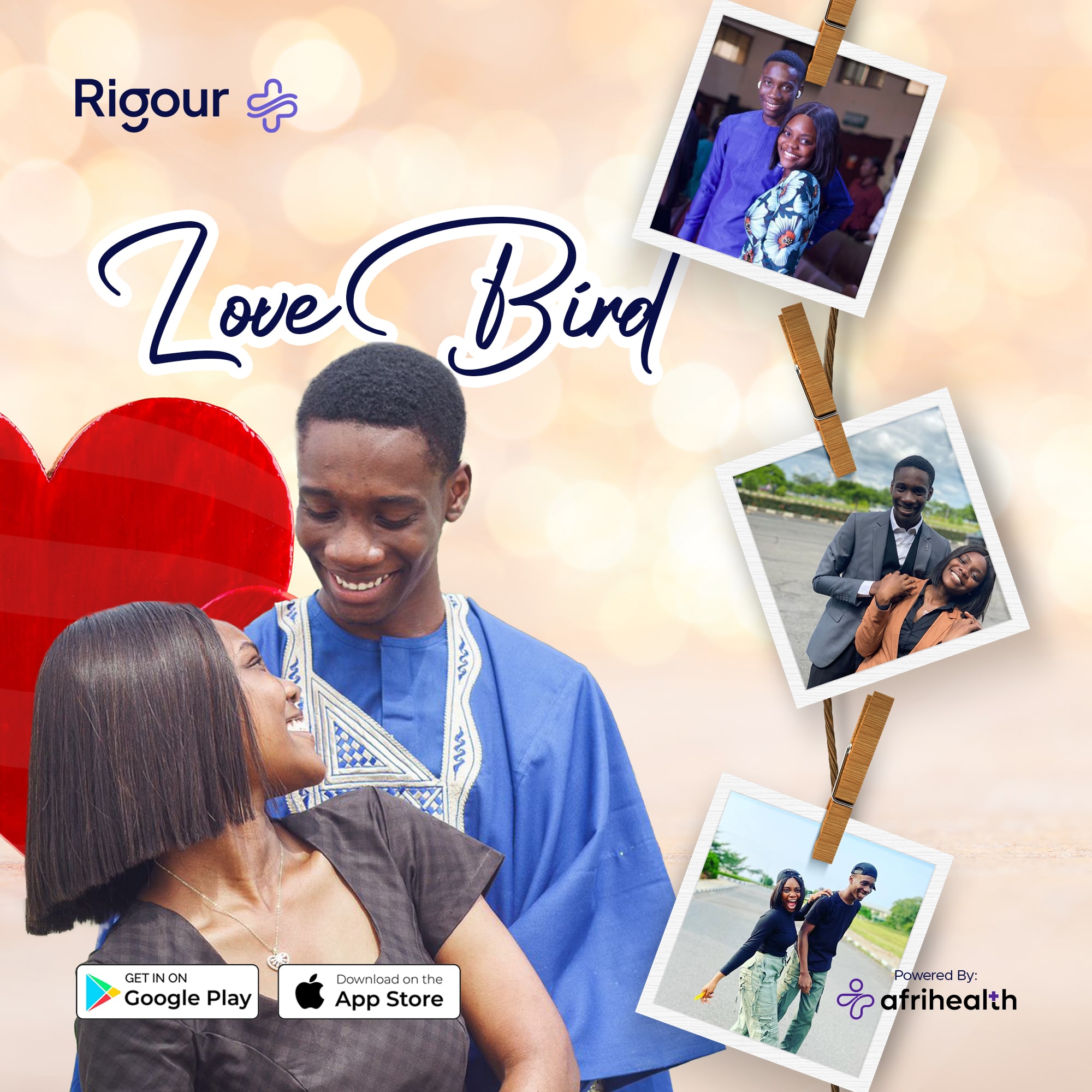 Valentine's Day special interview. - Rigour+ Love Birds - Afrihealth